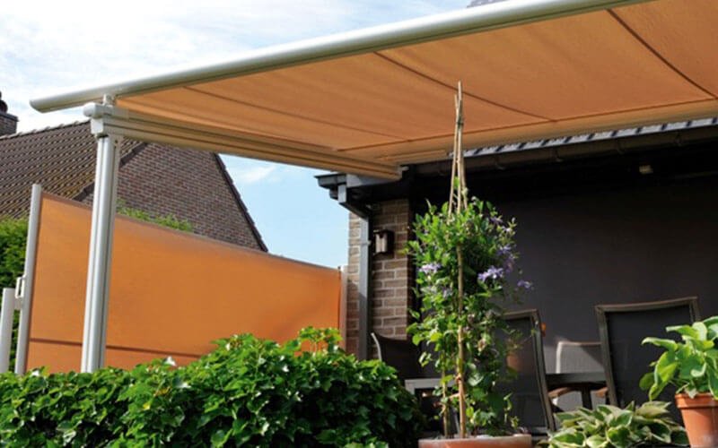 Solero® Windblocker | Schiebbare Windschutz | Privacy und Komfort